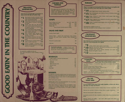 American Gothic Parody: Menu Illustration - Figge Art Museum