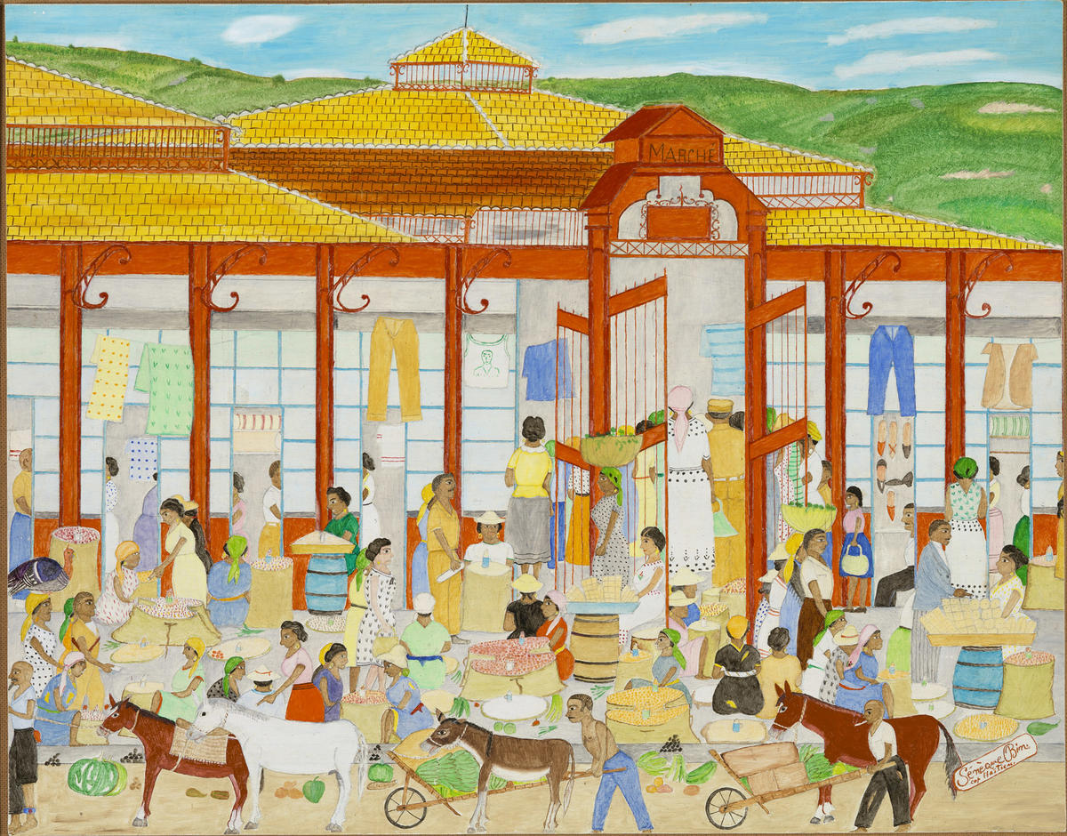Marché de Fer (Iron Market) - Figge Art Museum