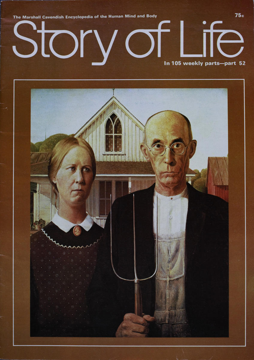 American Gothic Parody: "Part 52" Magazine Cover Art - Figge Art Museum